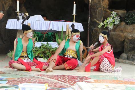 Wayang Wong Javanese Traditional Dance Editorial Stock Photo Image Of