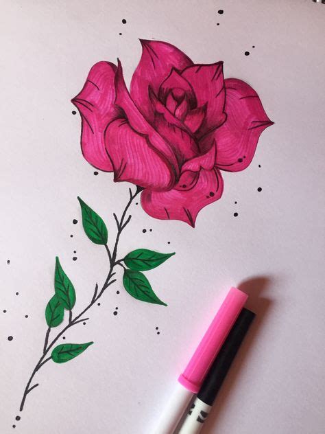 Rosas Para Dibujar A Lapiz Faciles