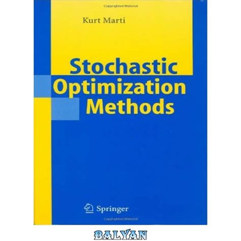خرید و قیمت دانلود کتاب stochastic optimization methods ترب