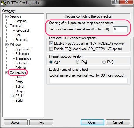 Prevent To Disconnect A Ssh Connection By Connection Reset By Peer