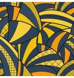 Seamless Pattern Of Curved Lines Royalty Free Vector Image