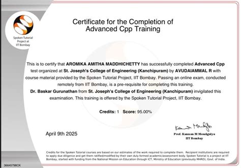 Cplusplus Softwaredevelopment Spokentutorial Iitbombay Aromika
