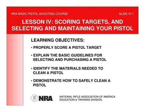 Fundamentals Of Pistol Marksmanship Ppt First Aid Injuries