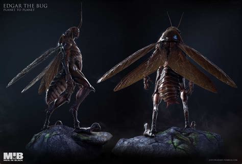 Artstation Edgar The Bug Justin Lee Alien Concept Art Geek Movies Pixel Art Characters