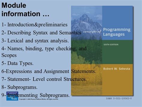 ISBN Structure of Programming Languages Prof. Dr. Mostafa Abdel Aziem ...
