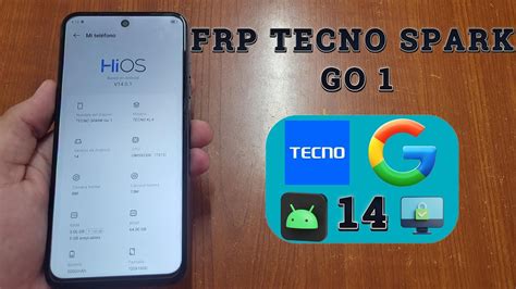 Eliminar Cuenta Google Tecno Spark Go 1 Android 14 YouTube