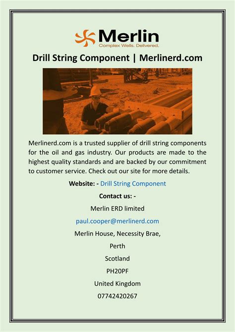 Ppt Drill String Component Merlinerd Powerpoint Presentation Free Download Id 11932456