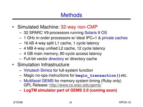 Ppt Logtm Log Based Transactional Memory Powerpoint Presentation