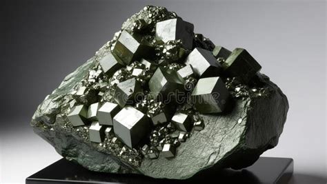 Galena The Natural Beauty Of Lead Sulfide Stock Illustration