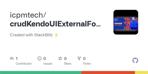 GitHub Icpmtech CrudKendoUIExternalForm V1 Created With StackBlitz