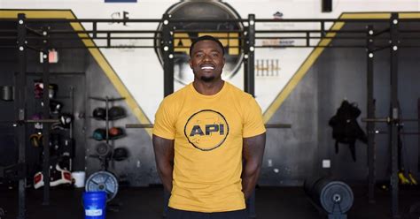 Jerrell Jackson Promoting The Mantra Healthy Body Healthy Mind Progress