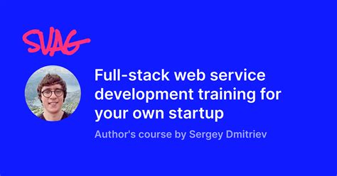 Free Full Stack Web Service Development Training From Scratch With Typescript React Nodejs Svag