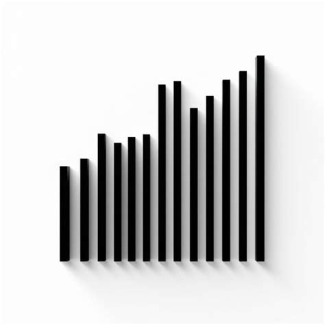 Free Rising Data Bars Image Statistics Minimal Bars Download At