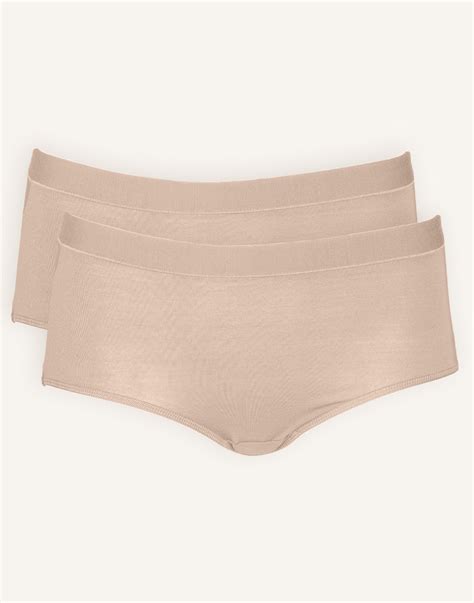 High Panty Set 2x Cozy Basic Sand Bequem And Nachhaltig Sugarshape