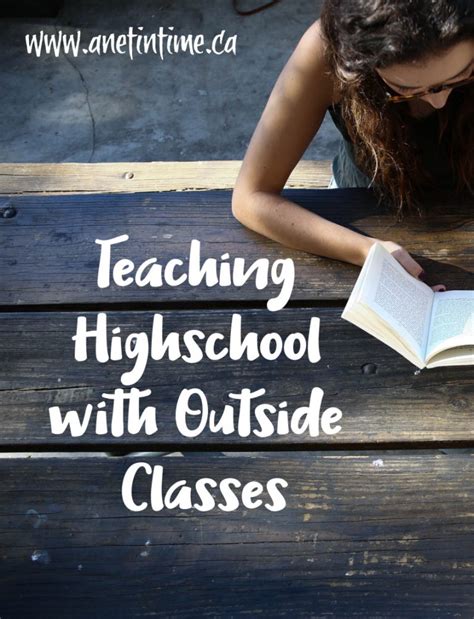 Teaching Highschool With Outside Classes A Net In Time