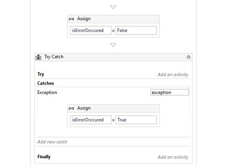Trycatch Issue Help Uipath Community Forum