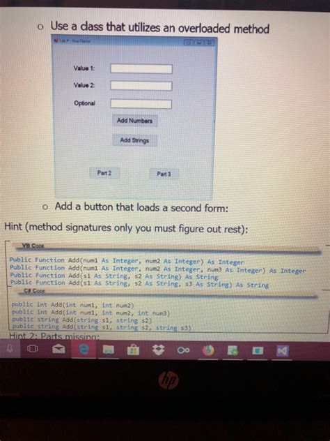 Solved Lab This Lab Has Parts O Part One Uses Overloaded Chegg