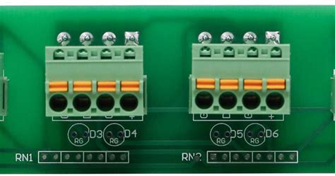 Alzatex Ktph4a0 Patch Panel Block With Four 4 Pin Phoenix