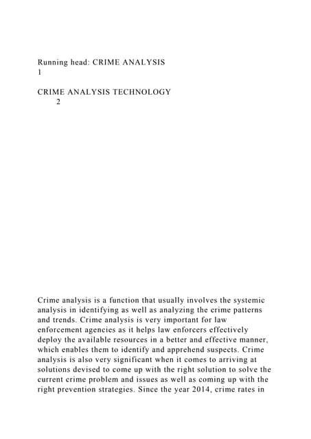 Crime Analysis In India Python Project Ppt Pptx