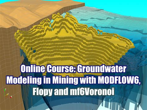 Online Course Groundwater Modeling In Mining With Modflow6 Flopy And Mf6voronoi Nov 2025