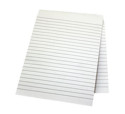 Piece Of Notebook Paper Png