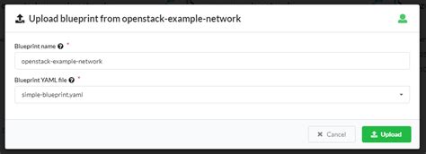 Uploading A Blueprint Cloudify Documentation Center
