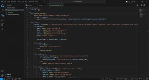 My Python Contact Book Project Update Kanishka Vats Posted On The