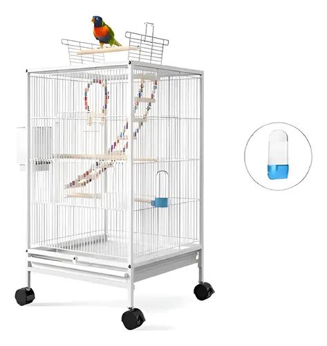 Jaula Para Pájaro Aves Canario Perico Australianos Loro Nido Envío Gratis