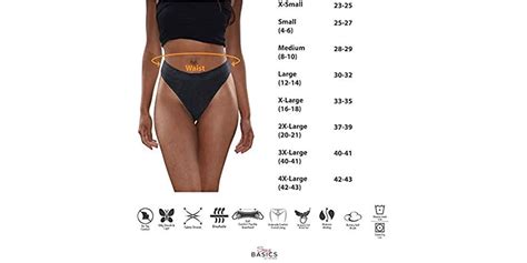 Sexy Basics Womens 6 Pack Underwear