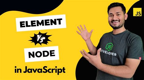 what is the difference between element and node the complete