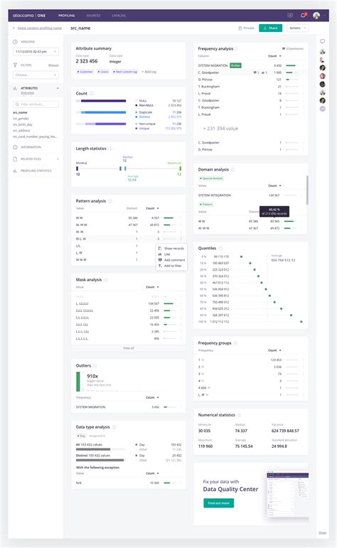 Ataccama One Data Discovery And Profiling Behance Ataccama One Data Discovery And Profiling Behance