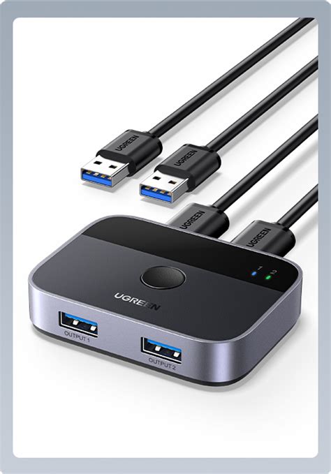 Amazon Com UGREEN USB Switch Computers Sharing USB C A Devices Port USB Switcher