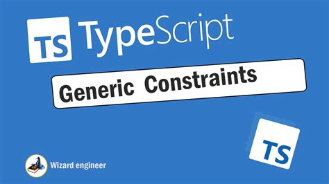 typescript generic parameter constraints using the extend keyword