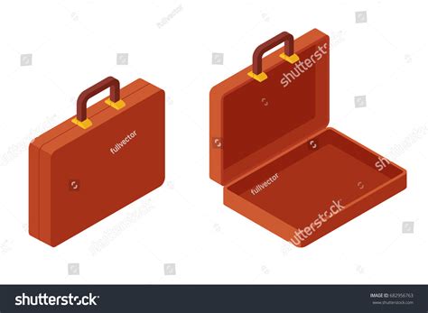 Briefcase Close Open Vector Over Royalty Free Licensable Stock Vectors Vector Art
