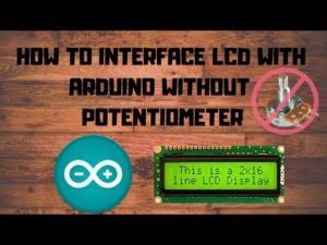 Arduino LCD interfacing without potentiometer - High Voltages