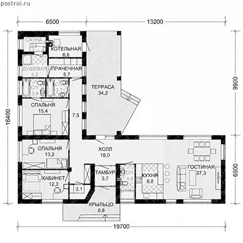 проекты одноэтажных домов г образной формы 10 тыс изображений найдено в Яндекс Картинках