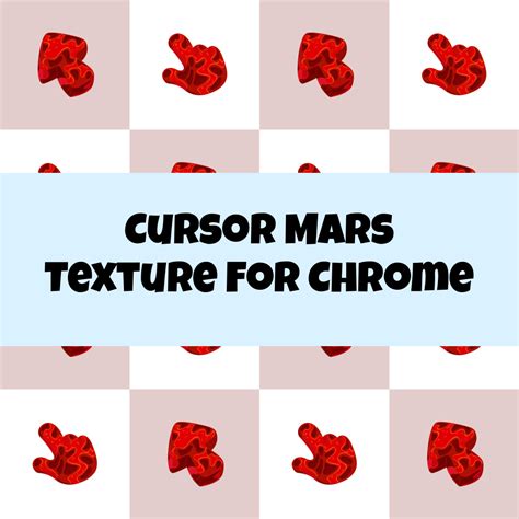 Custom Cursor Cursor Mars Texture For Chrome Cursor Space