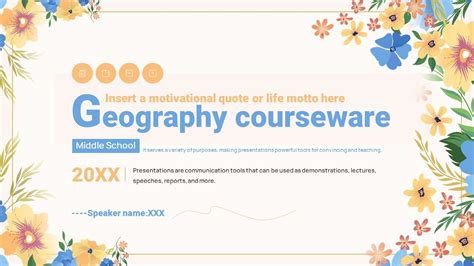 Ppt Of Geography Coursewarepptx Wps Free Templates