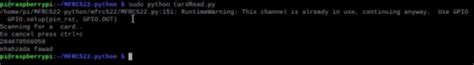 Raspberry Pi Rfid Rc522 Nfc Reader Tags Scanner Python Code