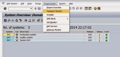 SAP Basis And Security SAP Transport Management System STMS Configuration