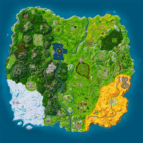 Карта фортнайт - Фортнайт (Fortnite)