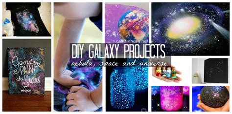 DIY Projects Galaxy Nebula Space Universe Craftionary