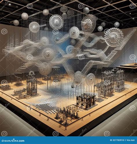 148 116 A Kinetic Art Installation That Usesmovable Elements Royalty