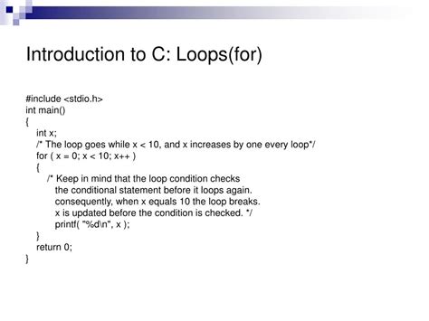 Ppt Introduction To C Powerpoint Presentation Free Download Id803595
