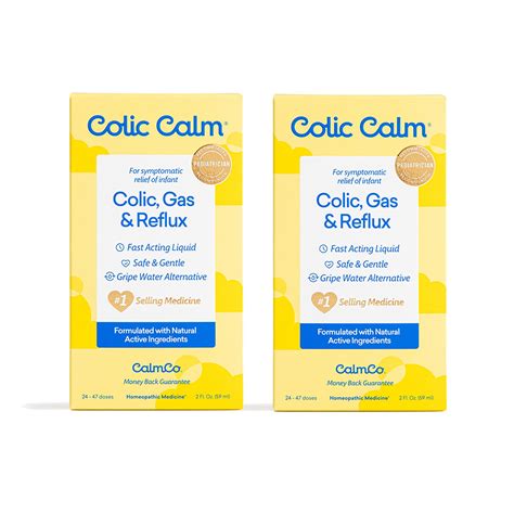 Colic Calm Homeopathic Gripe Water 2 Fl Oz Pack Of 2 Infant Gas Relief Drops Buy Now With