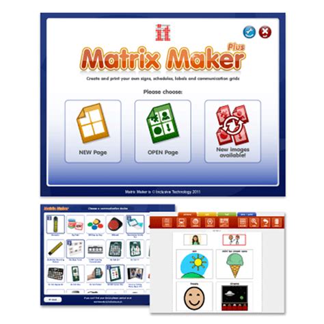 Matrix Maker Plus GPII Unified Listing