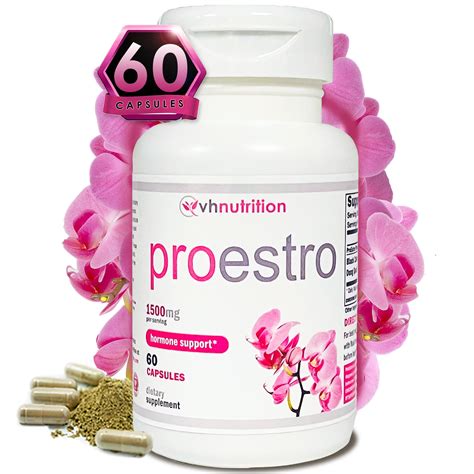 Vh Nutrition Proestro Estrogen Support Supplement For Women Extra