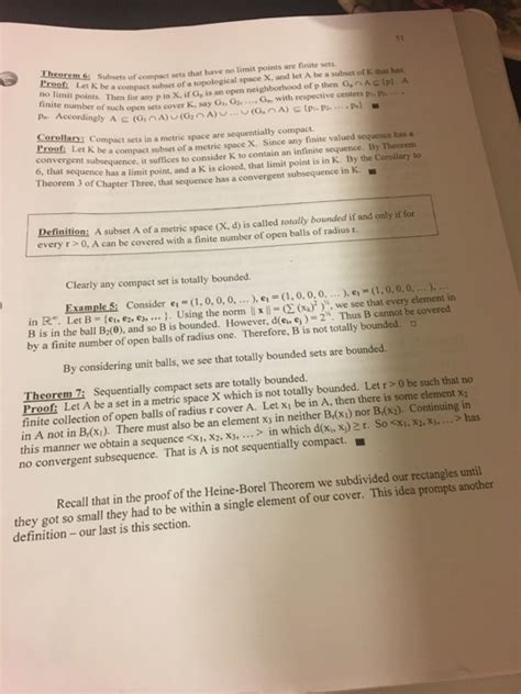 Solved 9 Prove That 0 1 Is Totally Bounded 51
