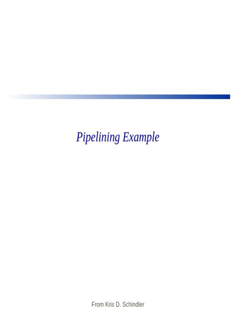 Pipeliningexample Pdf Computer Science Computing