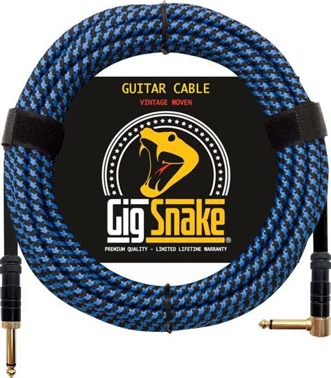 The Best Guitar Cables For Electric And Acoustic Guitars Gmi Guitar